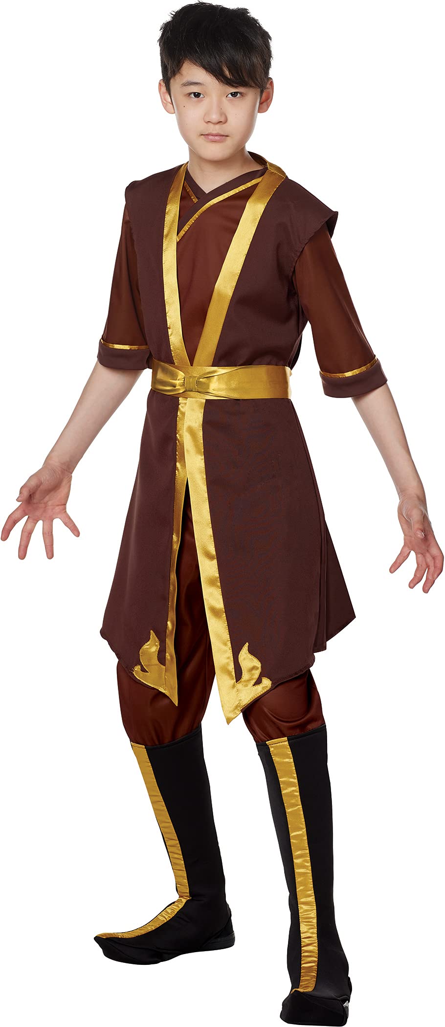 Spirit Halloween Kids Avatar The Last Airbender Zuko Costume ...
