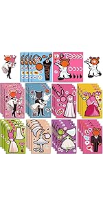 Amazon.com: 30 Sheets Sprunki Stickers, Make-a-face Stickers for Kids ...