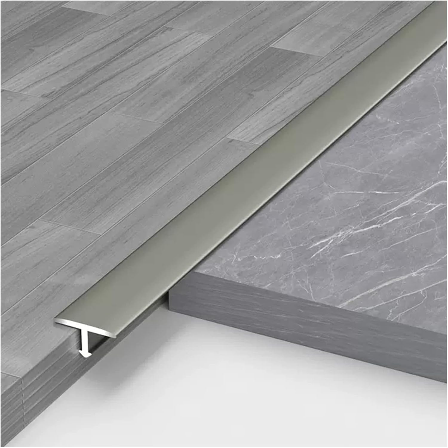 Amazon.com: Floor Transition Strip Flooring Edge Trim, Wood Plank Vinyl ...