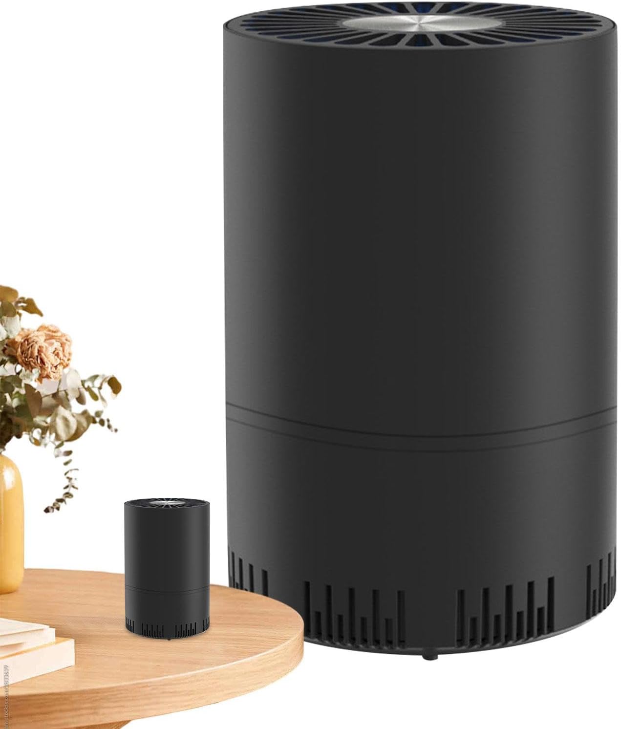 Amazon.co.jp: 寝室用空気清浄機,除塵機卓上空気清浄機 | スモーク小型空気清浄機、リビングルームキッチンホームアレルギー&ペット ...