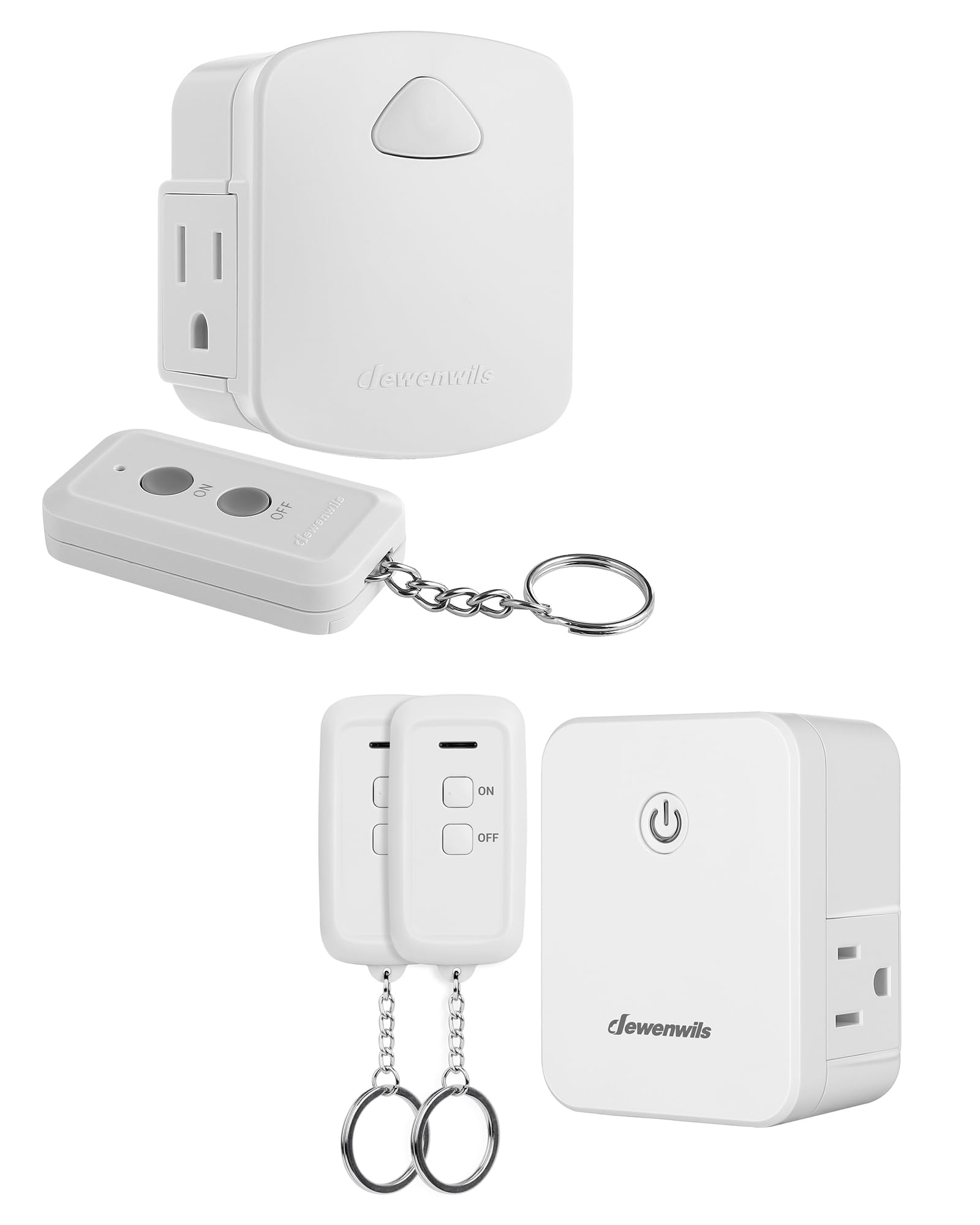 DEWENWILS Remote Control Outlet, No Interference Wireless Remote Outlet ...
