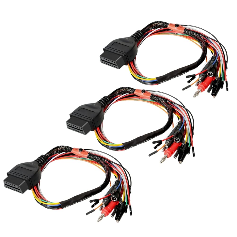 Buy 3X Car MPPS V18 Version V18.12.3.8 Breakout Tricore Cable ECU ...