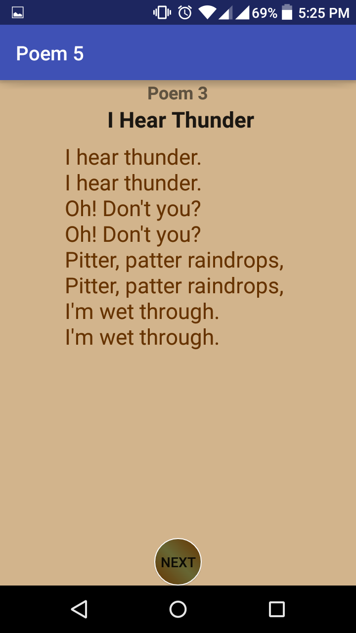 Poem App 5 - App on Amazon Appstore