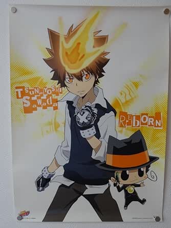 Amazon.co.jp: Tsunayoshi Sawada Tsuna Poster Katekyo Hitman REBORN ...
