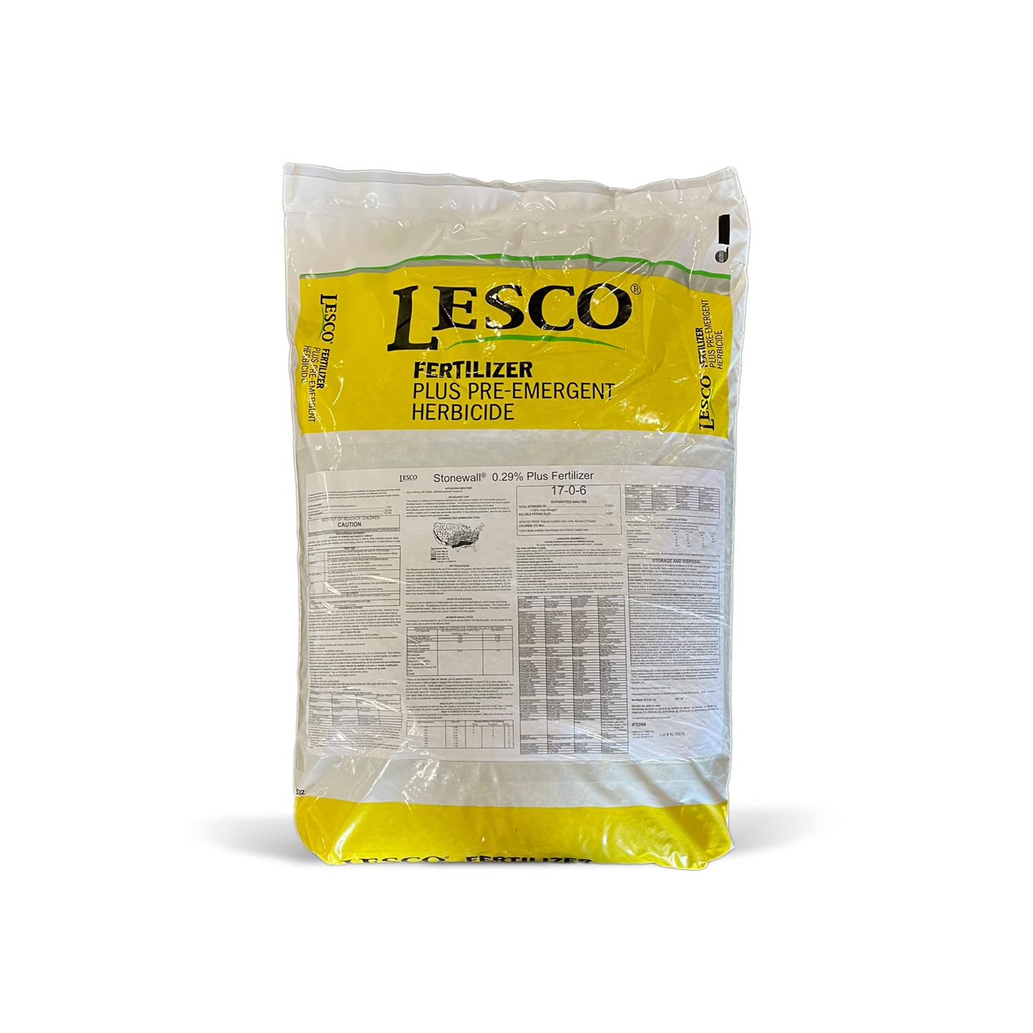 Amazon.com : Lesco Stonewall 0.29% 17-0-6 30% PolyPlus OPTI45 Pre ...