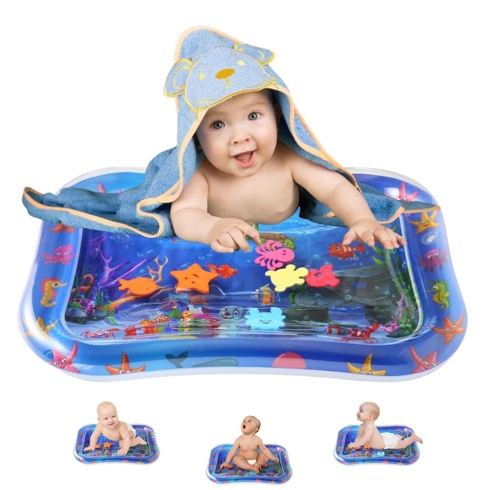 Amazon.com : MooieBaby's Water Play Mat, Cute Water Turtle Pattern ...