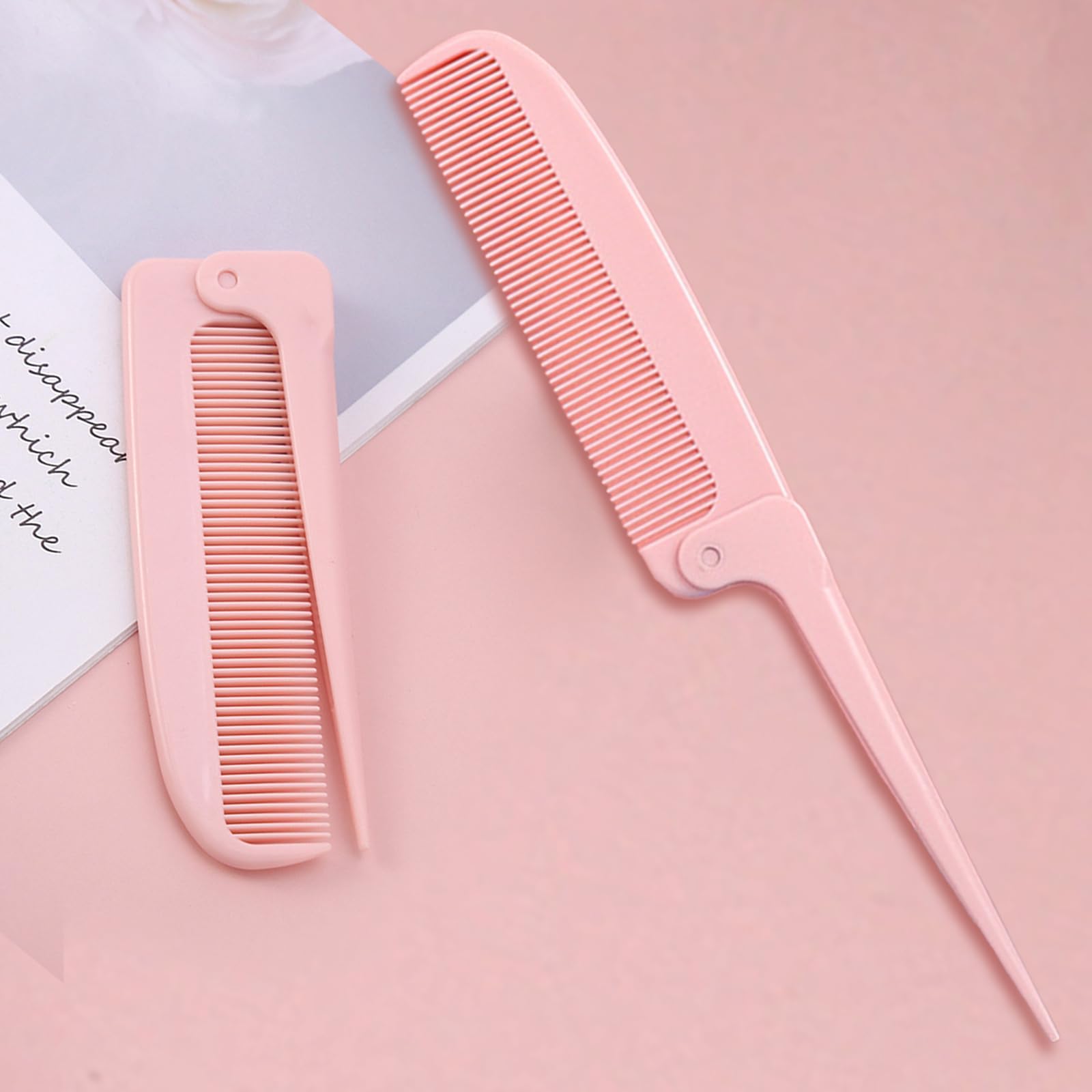 Amazon.com : MONIXI Portable antistatic comb mini pocket comb foldable ...