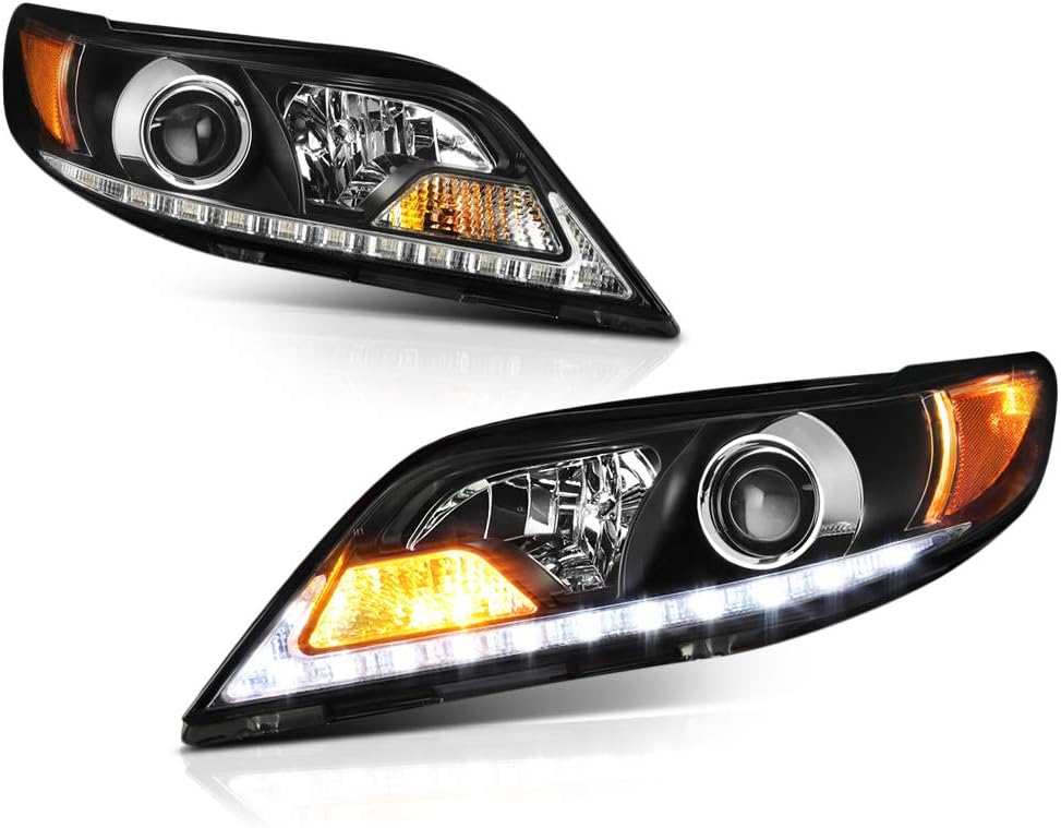 Amazon.com: [For 2011-2020 Toyota Sienna Halogen Model] LED Strip Black ...