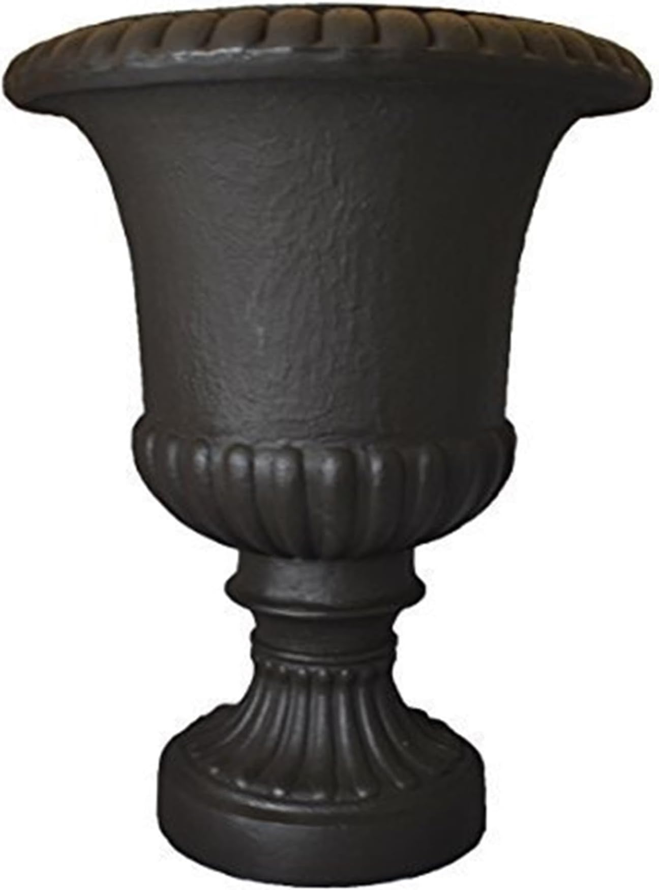 Amazon.com : Tusco Products UR01BK Urn Small Garden Planter, 17-inch ...