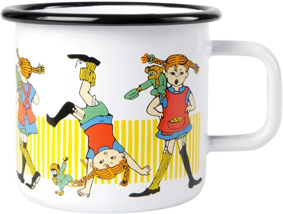 Pippi Mug émaillé Longstocking 3,7 dl : Amazon.fr: Cuisine et Maison
