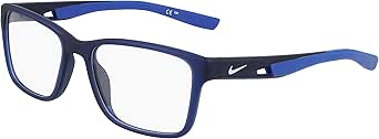 NIKE Eyeglasses 7014 410 Matte Midnight Navy/Racer Blue at Amazon Men’s ...