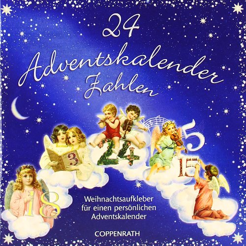 Adventskalender-Stickerbuch - Engelnostalgie : Amazon.fr: Livres