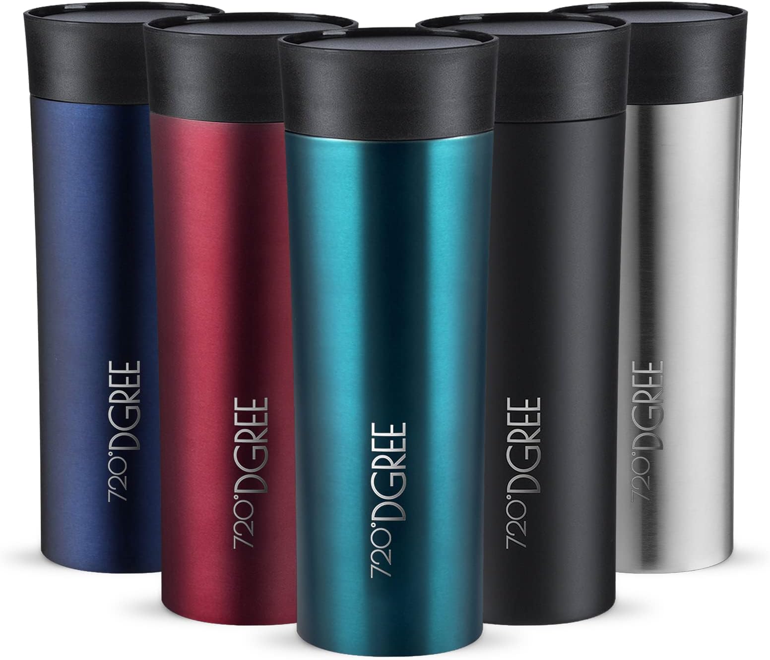 Tefal K3081214 Travel Mug Grande, Reusable Drink Bottle To Go, Quick ...