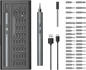 Amazon.co.jp: Electric Screwdriver Set Precision USB Fast Charging Plug ...