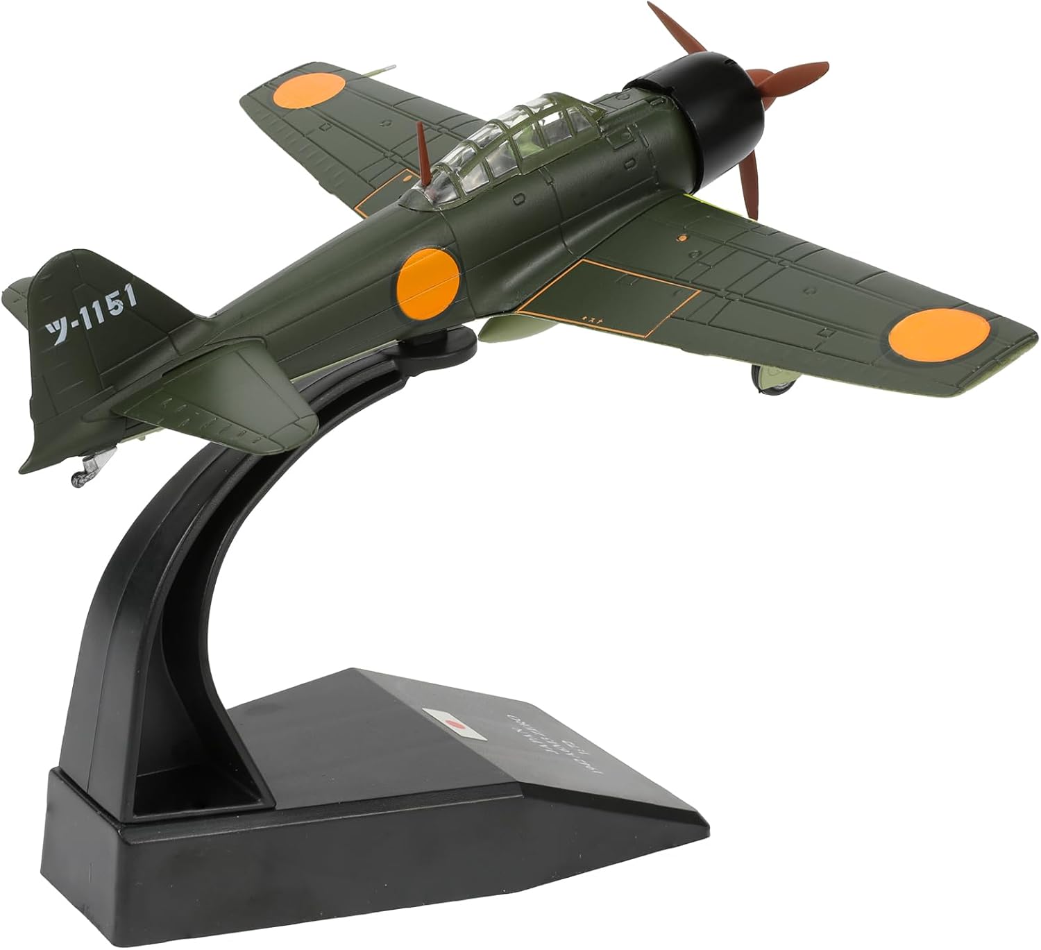 Amazon.com: NUOTIE 1/72 A6M Zero Diecast Metal Aircraft Model Kit JP ...