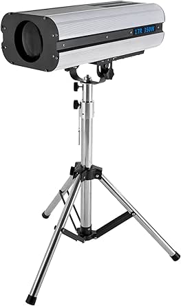 Amazon.com: Inneinteen 350W LED Stage Spotlight, Manual Control Follow ...