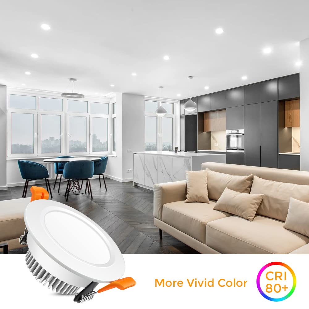 Snapklik.com : 3 Inch LED Recessed Lighting Dimmable Downlight, 5W (40W ...