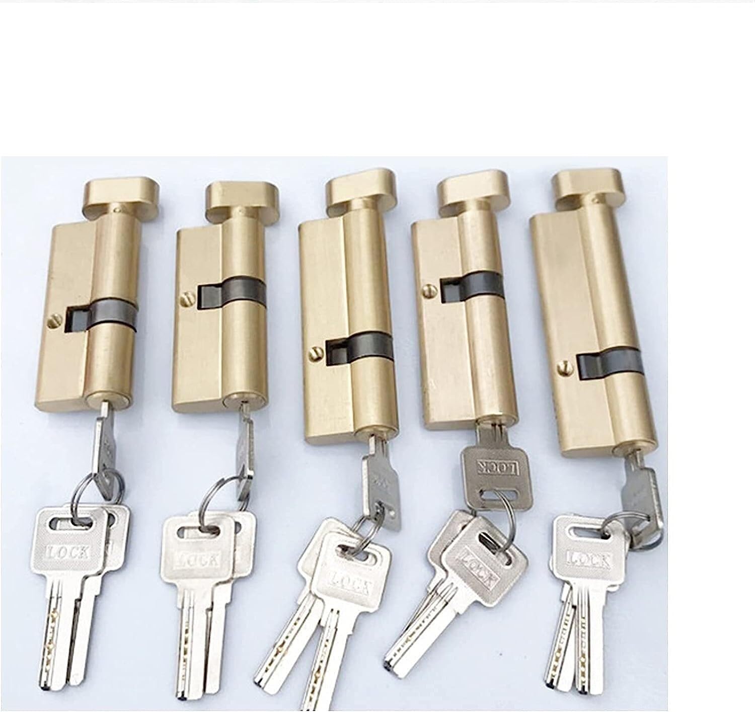 Amazon.com: Euro Cylinder Lock,Euro Door Barrel,Lock Cylinder Door Lock ...