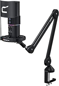 comica STA-U2A RGB Cardioid Condenser USB Microphone Kit, Compatible ...