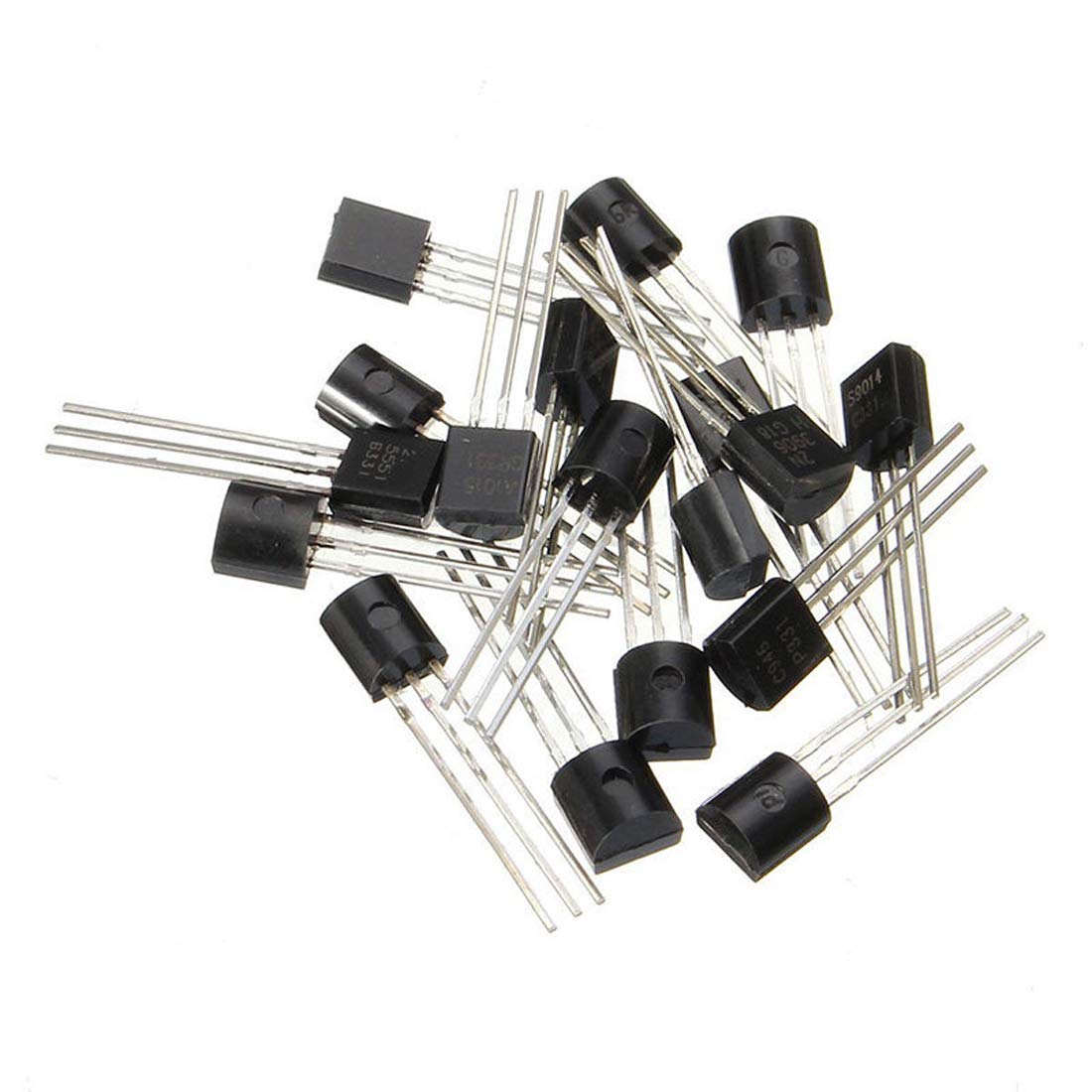 HiLetgo TO-92 Transistor Assorted Kit S9012 S9013 S9014 S9015 S9018 ...