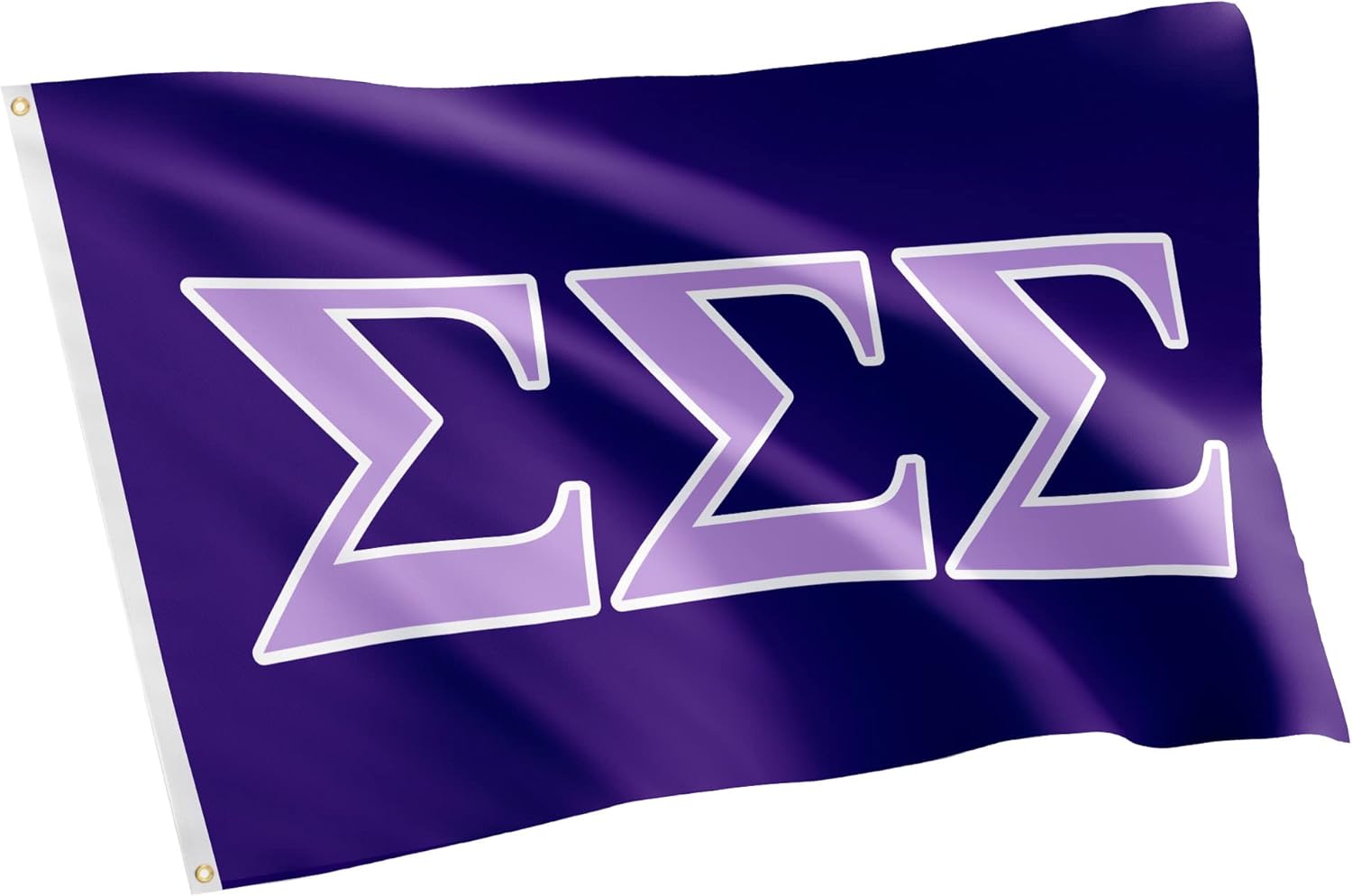 Amazon.com : Desert Cactus Sigma Sigma Sigma Flag Greek Letter Sorority ...