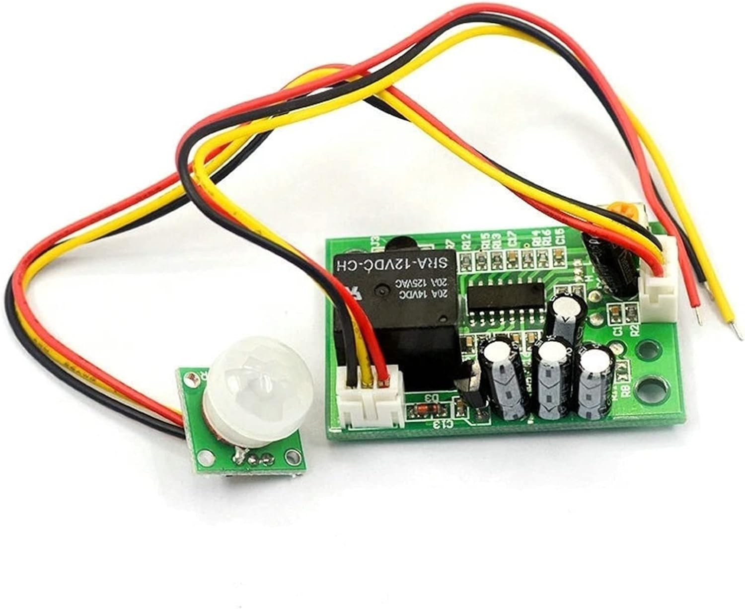 Amazon.com: PIKIS DC 12V Motion Sensor Relay Module IR Infrared Human ...