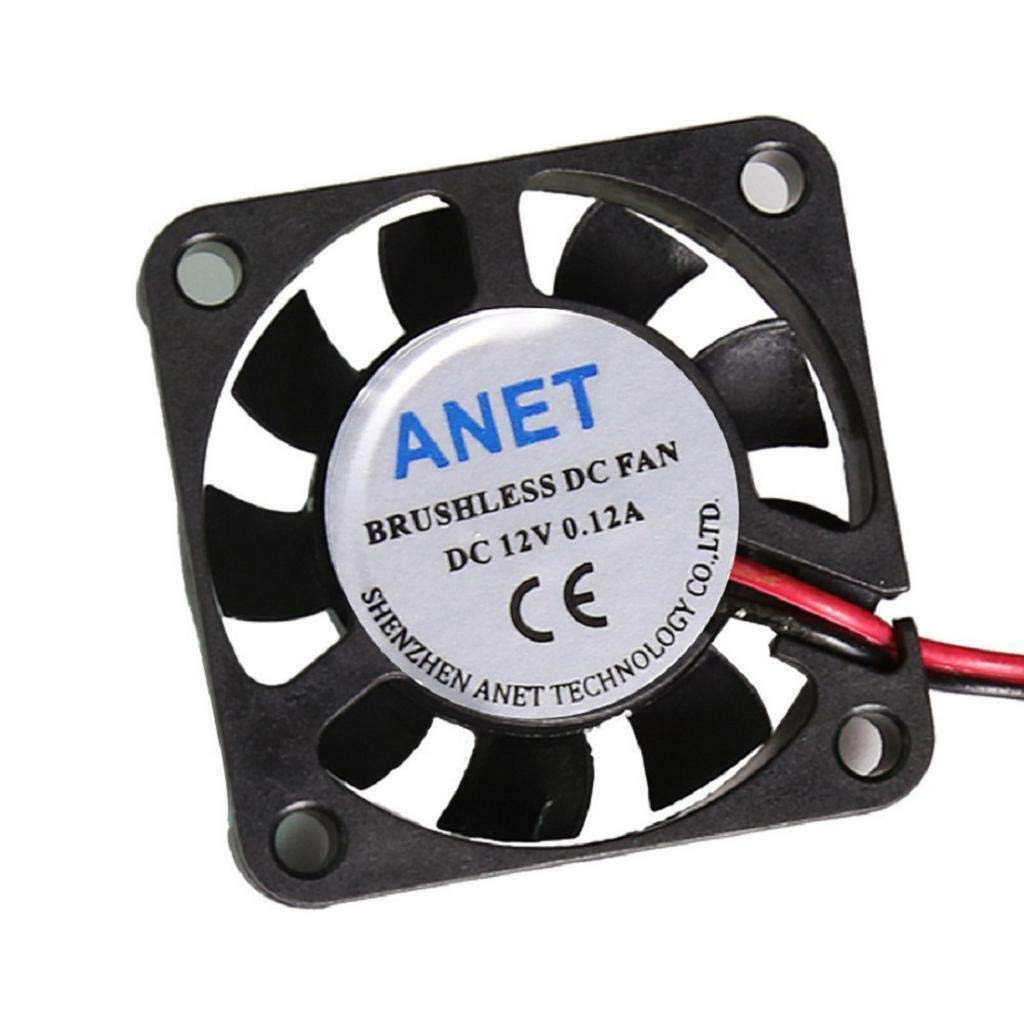 6X 12V 40mm Desktop Computer Case CPU Cooler Brushless Cooling Fan ...