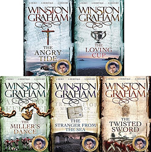 Winston Graham 5 Book set (Poldark Series) - The Angry Tide, The Loving ...