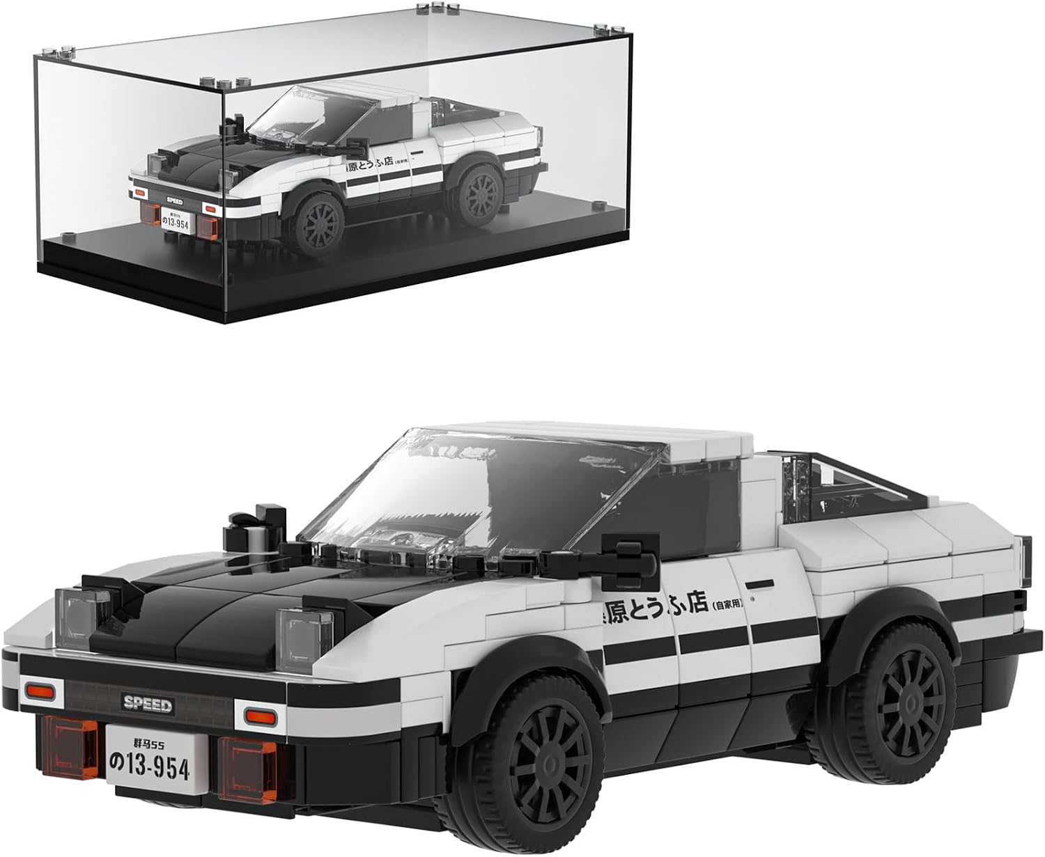 Mould King Speed Champions Initial D AE86 Car Building Toys with ...