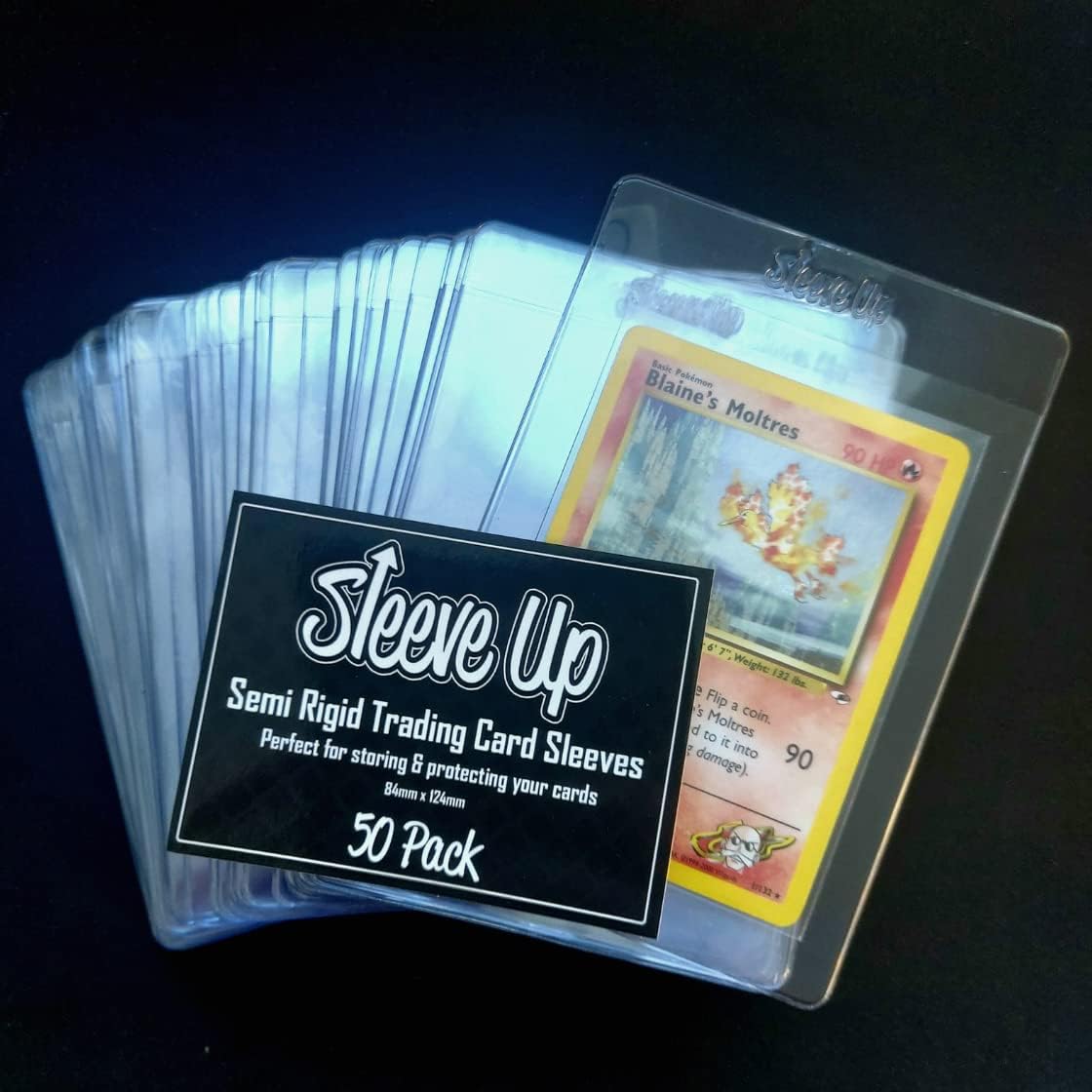 Sleeve Up Semi Rigid Card Holders for Trading Card Games & Sports Cards ...