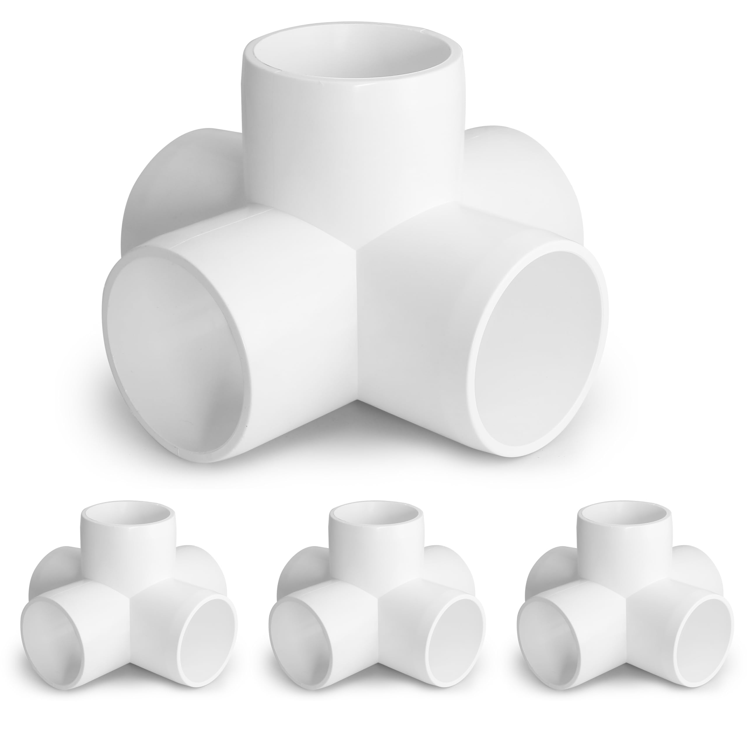Amazon.com: Zernmiarder 5 Way PVC Pipe Fittings 1-1/2 Inch, PVC Elbow ...