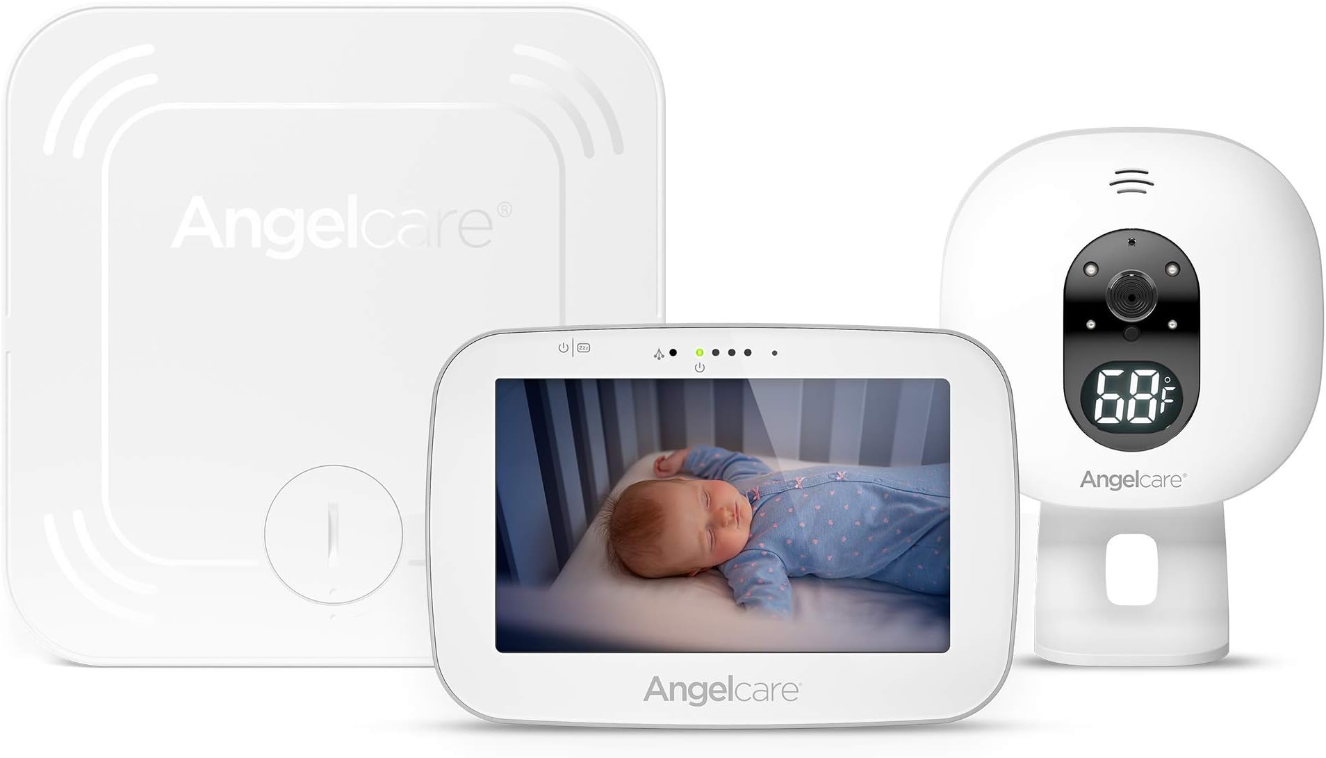 Amazon.com: Angelcare 3-in-1 AC527 Baby Monitor, with Movement Tracking ...