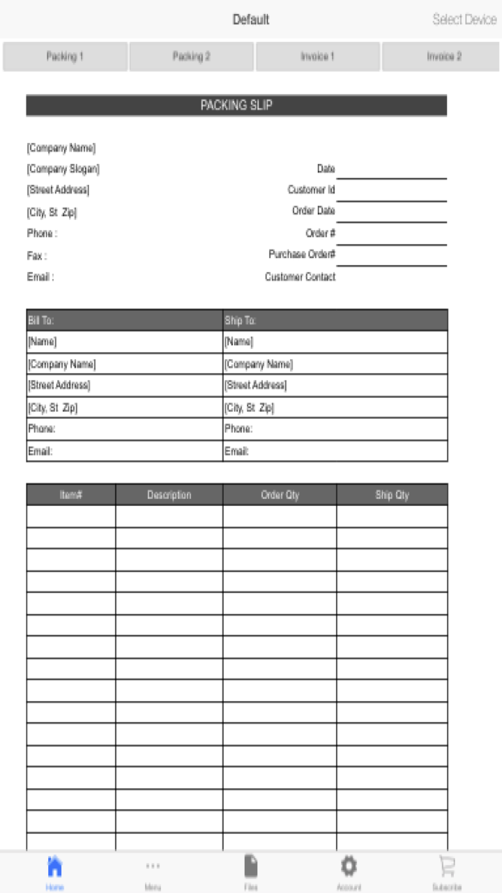 Commercial Invoice Pro - App on Amazon Appstore