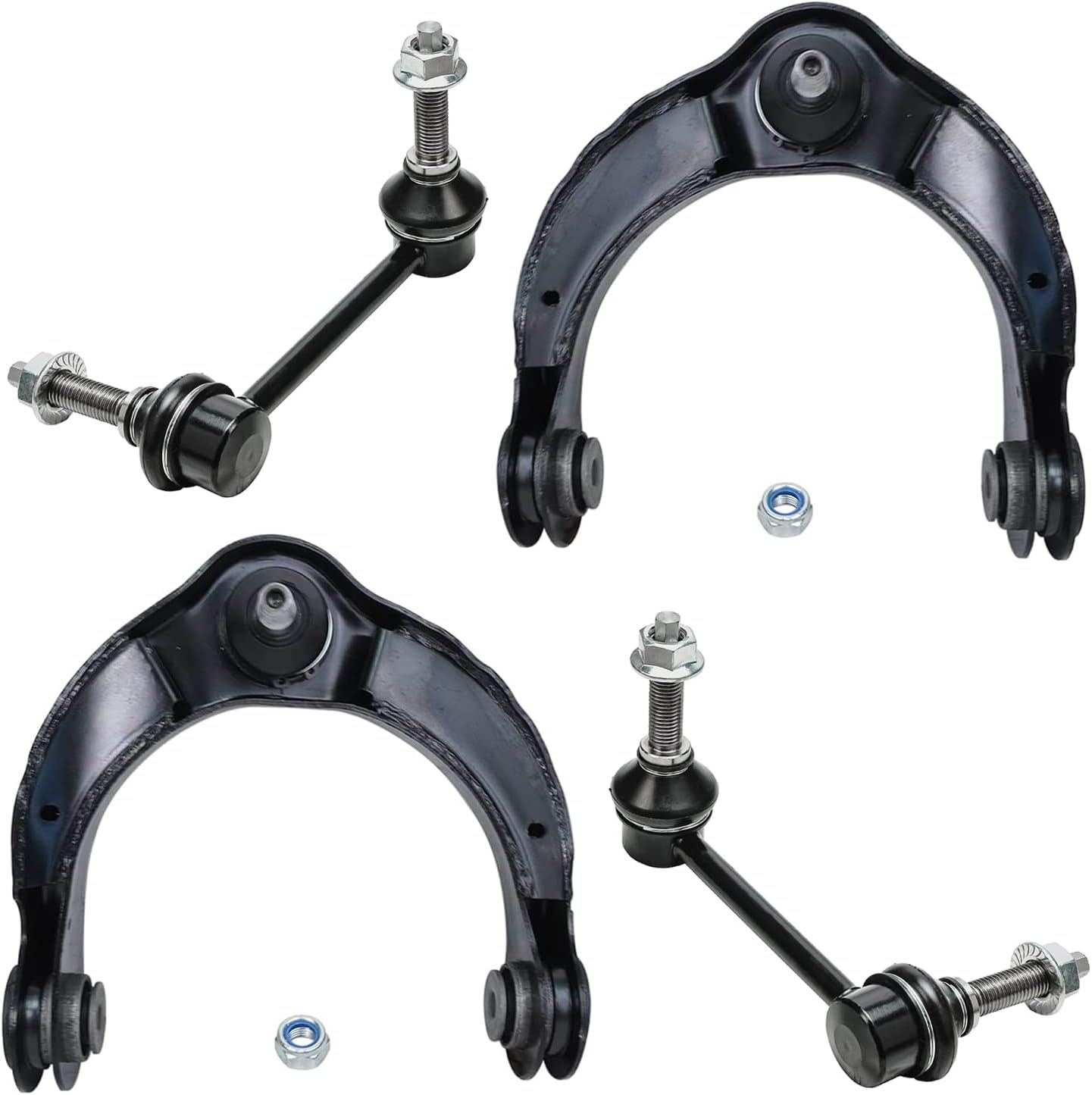 Amazon.com: Detroit Axle - 4pc Front End Control Arms Kit for 11-15 ...