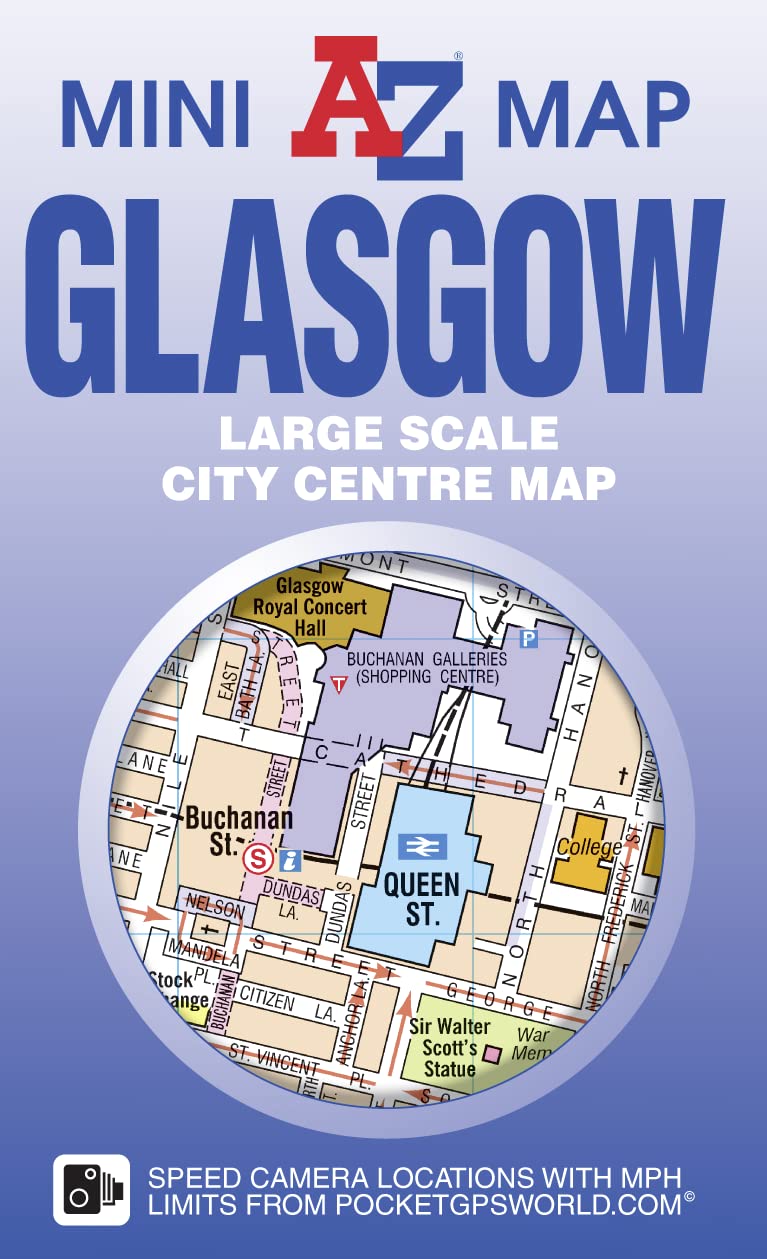 Glasgow Mini Map (A-Z Mini Maps): Amazon.co.uk: Geographers' A-Z Map Co ...