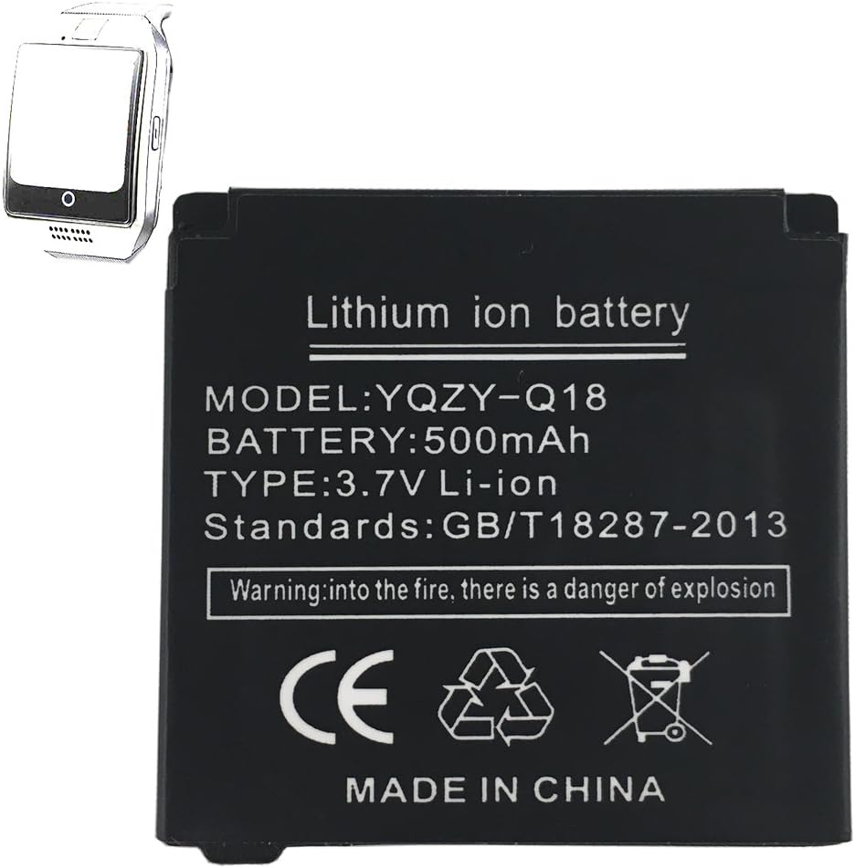 Amazon.com: Smart Watch Battery Replacement ab-s1 Smart Watch Battery ...