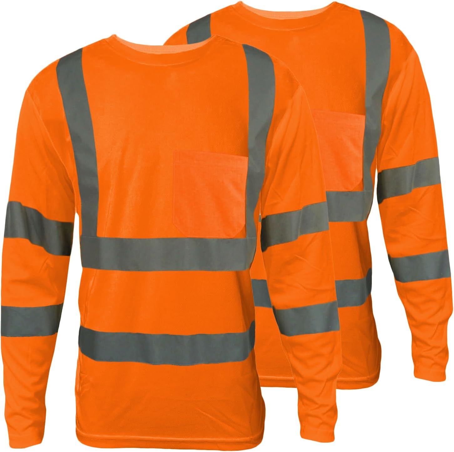 Amazon.com: Glory Max 2-Pack High Visibility Class 3 Reflective Long ...