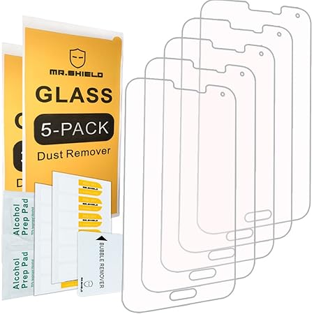 Amazon.com: [3-PACK]- Mr.Shield Designed For Samsung Galaxy S5 ...