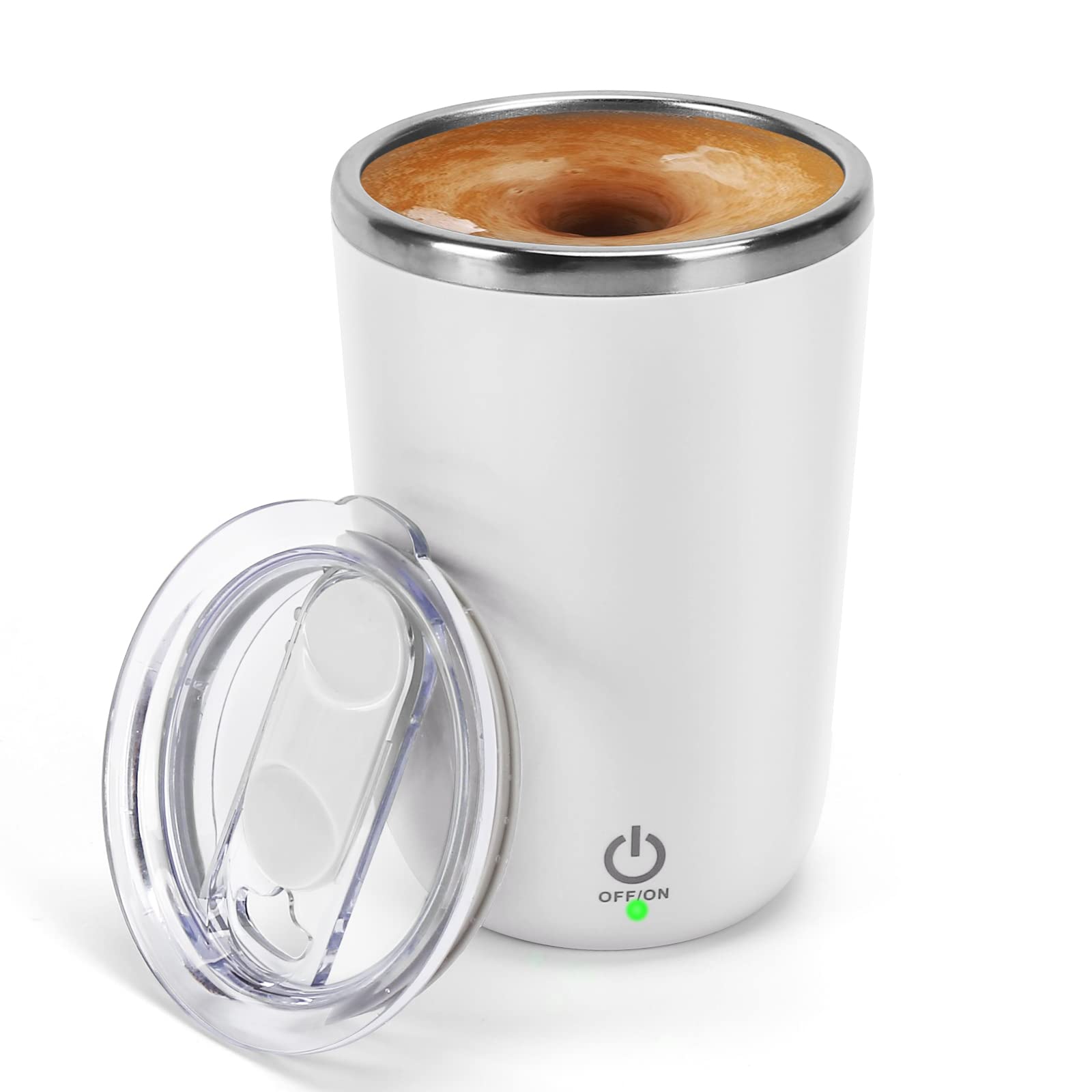 Amazon.com: VAlinks Self Stirring Coffee Mug, Rechargeable Stainless ...