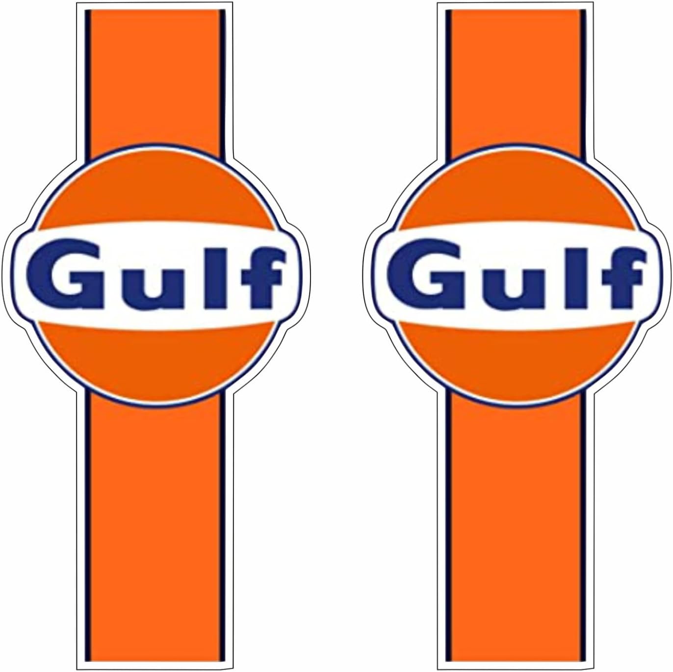 Amazon.com - Gulf Stripe Decal Vinyl Bumper Sticker