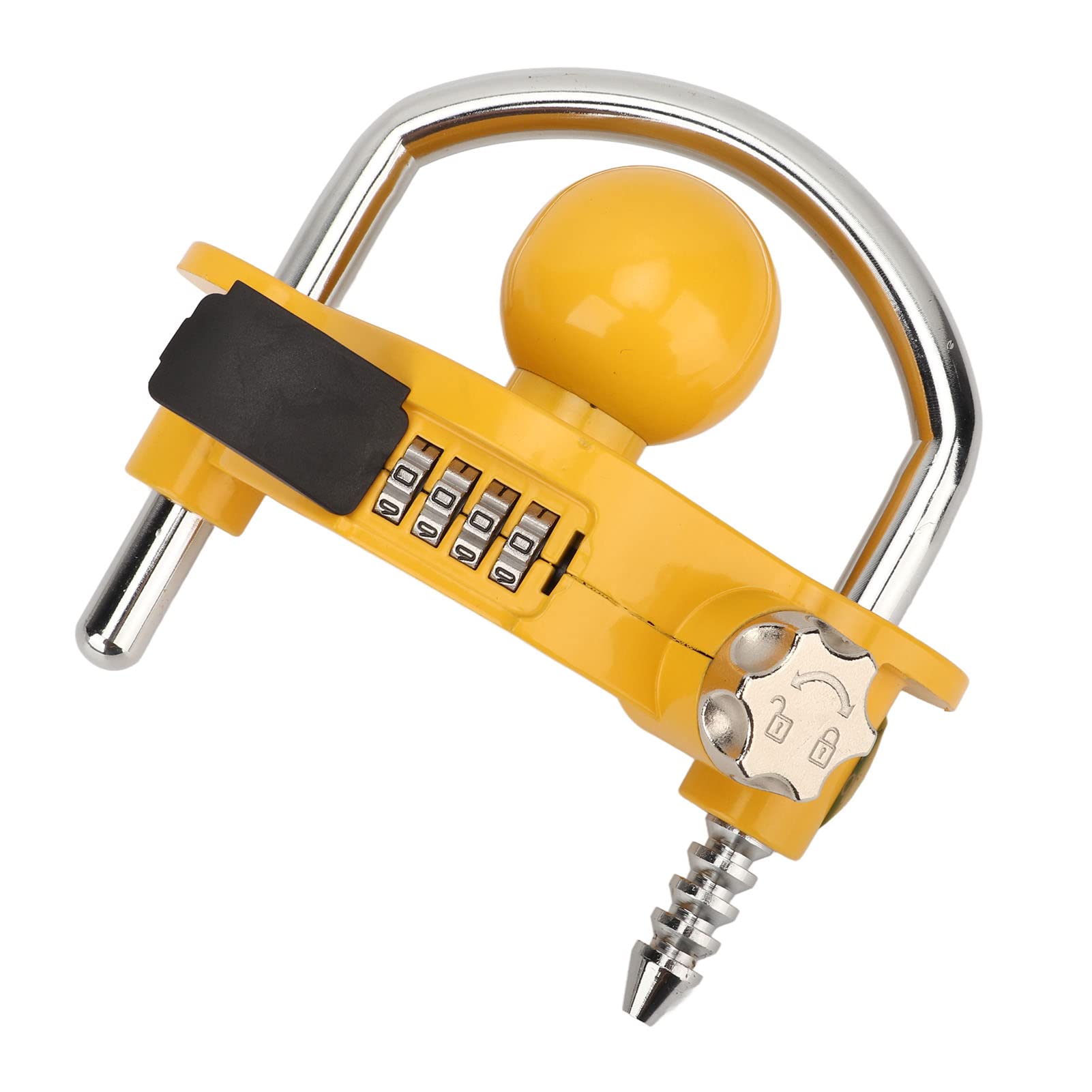 Snapklik.com : Universal Trailer Coupler Lock, 4 Digit Combination For ...