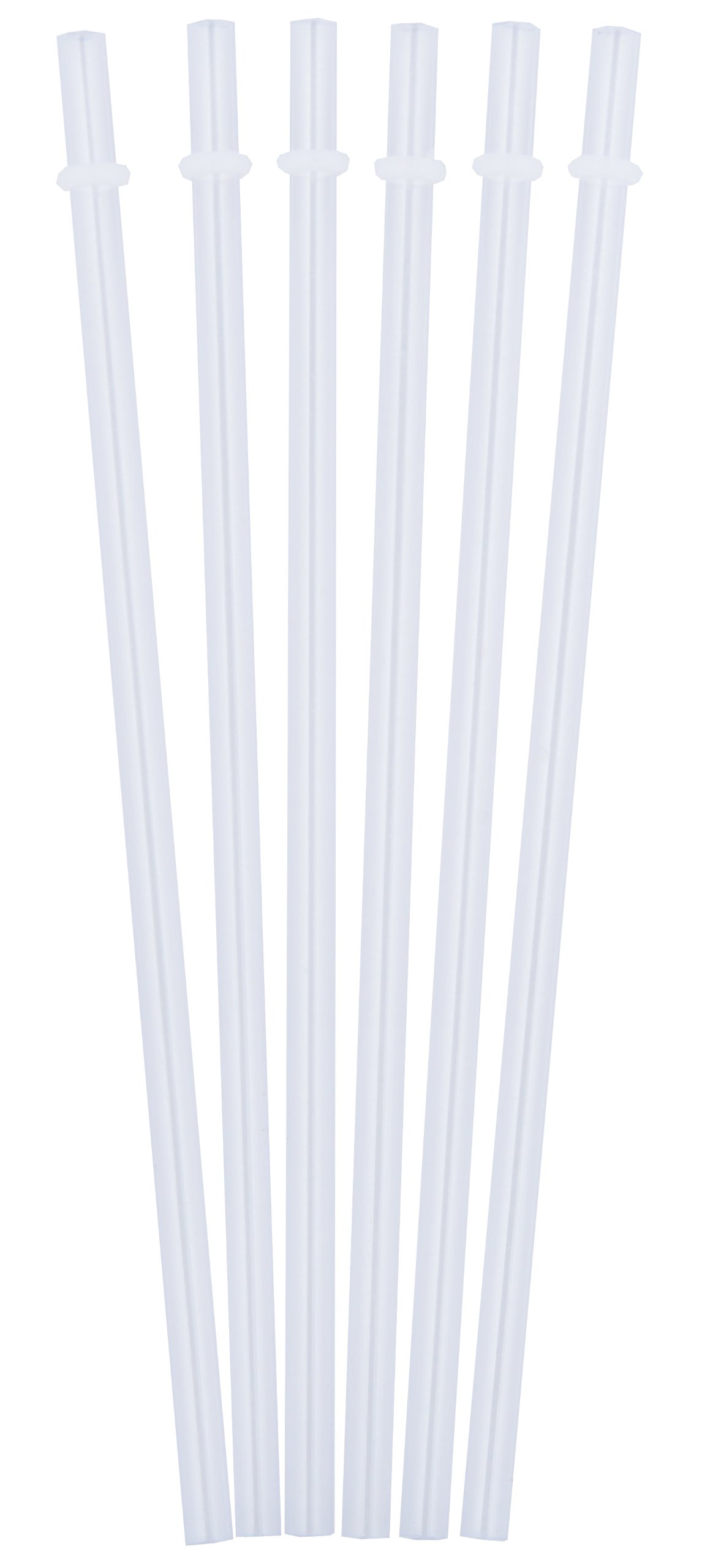 Amazon.com: Tiki Tumblers Reusable Drinking Straws 6 Piece | BPA Free ...