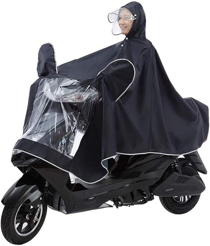 Amazon.com: JTYX Motorbike Waterproof Lengthened Poncho, Electric ...