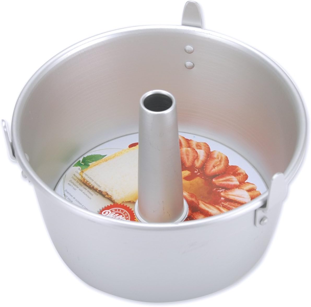 Amazon Wilton Angel Food Cake Pan 7 X 4 5 One Pack Silver
