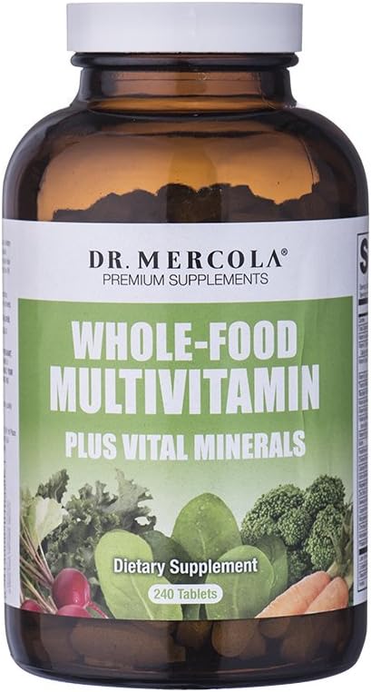 Amazon.com: Dr. Mercola Whole Food Multivitamin Plus Vital Minerals ...