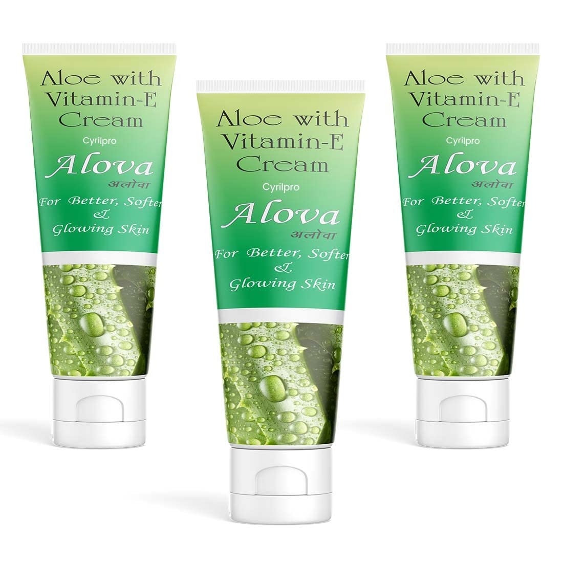 Alova Summer Special Organic Face Cream with Vitamin- E for Men & Women ...