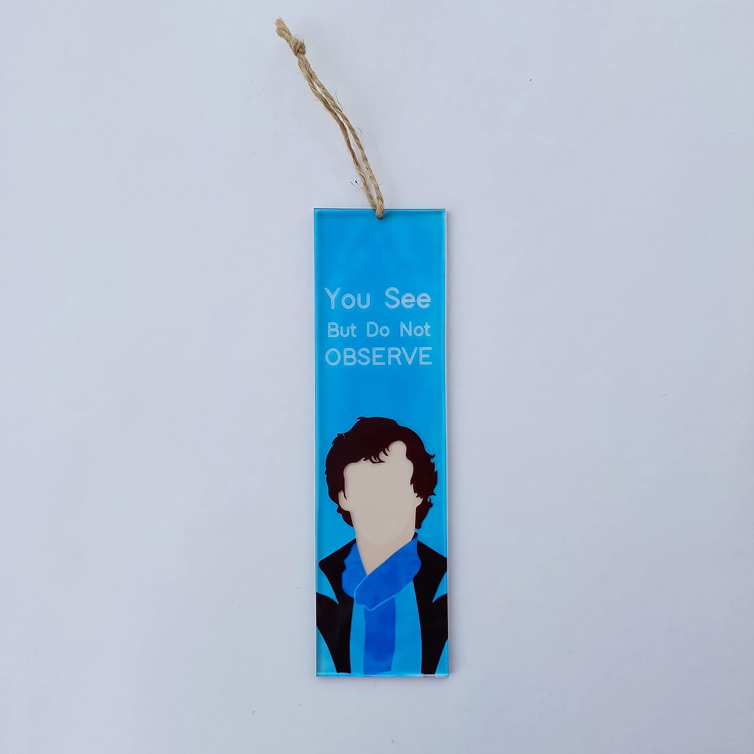 Sherlock Holmes Clear See-Through Premium Acrylic Bookmark : Amazon.in ...