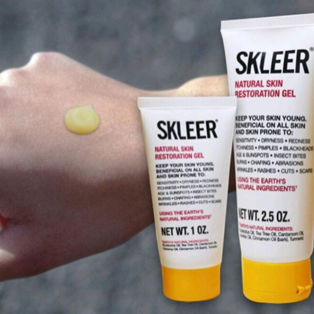 SKLEER – Gel de restauración natural de la piel, todo tipo de piel ...