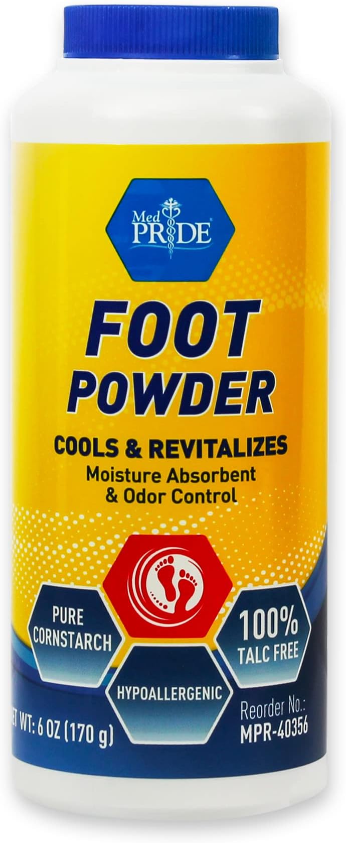 Amazon.com: Gold Bond Medicated Talc-Free Foot Powder 10 oz., Maximum ...
