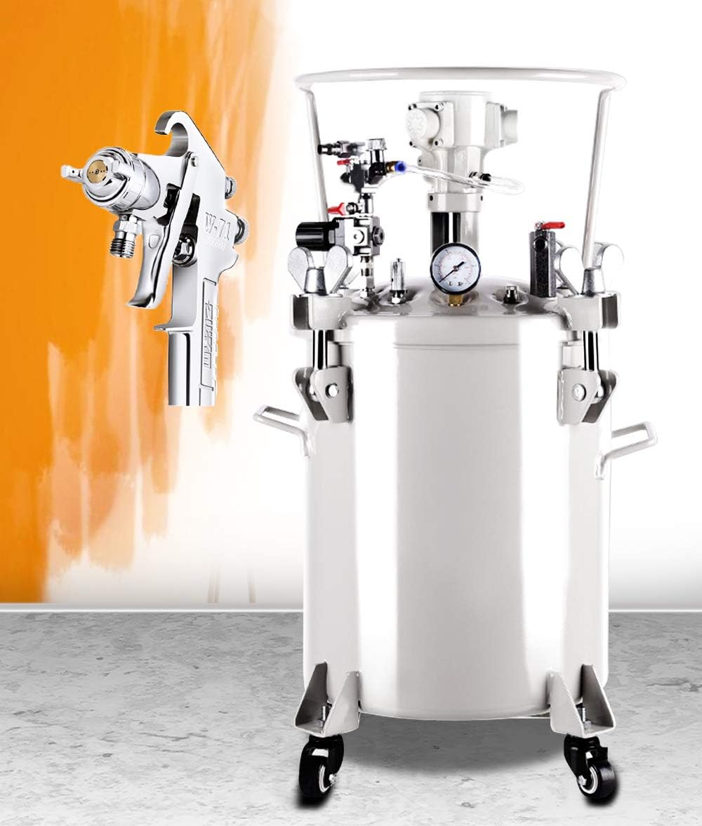 Amazon.com : YJINGRUI Spray Paint Pressure Pot 10 Gallon Paint Pressure ...